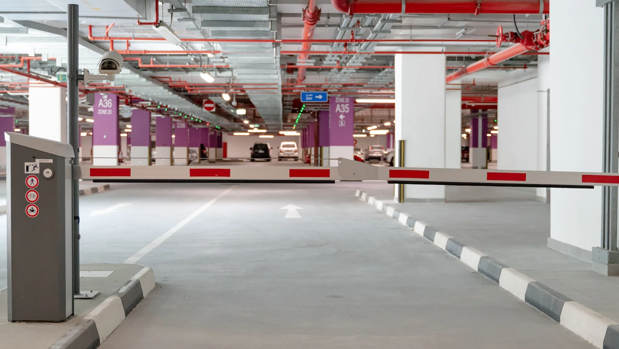 Parking Garage Vehicle Barriers Design Carpark Safety Verge Safety